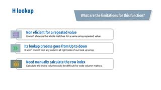 Lookup Functions Part 1 Pdf Computing Technology Computing