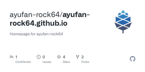 GitHub Ayufan Rock64 Ayufan Rock64 Github Io Homepage For Ayufan Rock64