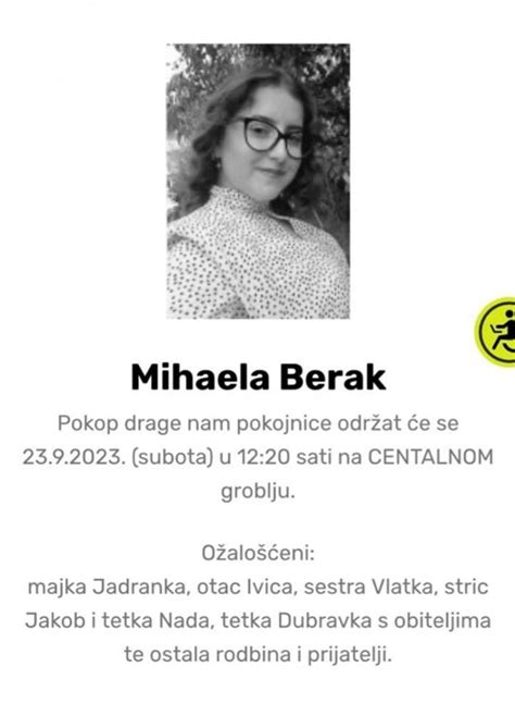 Osijek Zavijen U Crno Danas Sahrana Devojke Koju Je Ubio Policajac A