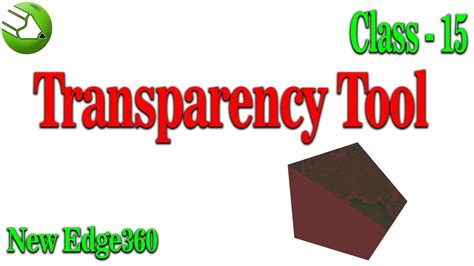 How To Use Transparency Tool In Corel Draw Class L Corel Draw