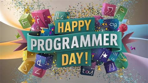 Programmer Day Celebratory Banner Create A Festive Banner Celebrating Featuring Coding