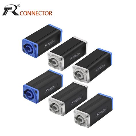 1pc New Arrival Led Powercon Ac Coupler Adapter Extender Connector High