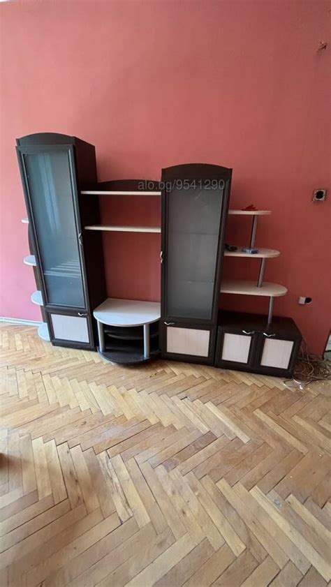 Холна секция Секция етажерка Мебели за дома и офиса София Като нова Широчина 1 9м в