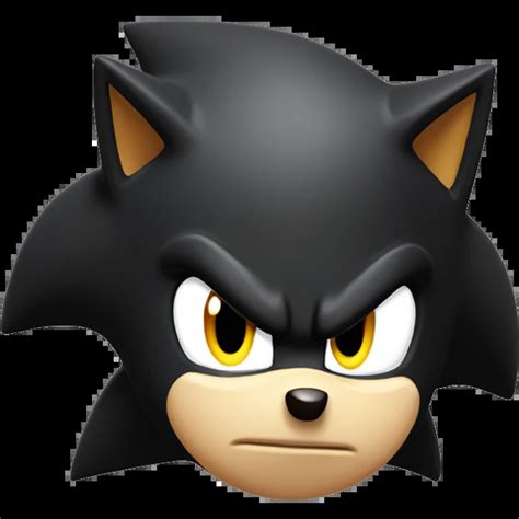 Shadow The Hedgehog Ios Emoji Ai Emoji Generator