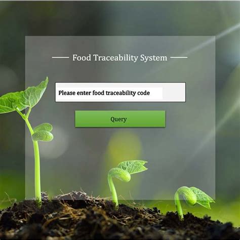 Traceability Data Query Page Download Scientific Diagram