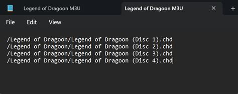 Cant Get M3u File To Work For Legend Of Dragoon Rrg35xx