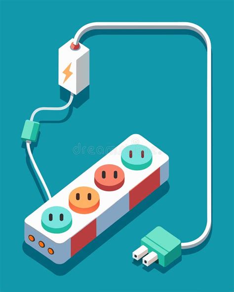 An Energysaving Power Strip Automatically Shutting Off Power To Devices When Not In Use To