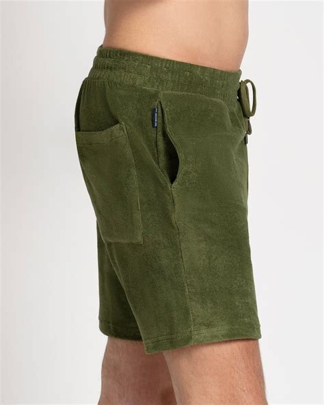 terry shorts cypress green the resort co