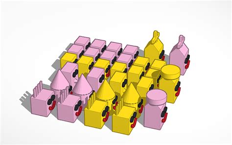 3d Design Chess Board Tinkercad
