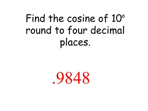 11 6 Sine Cosine Tangent Ppt