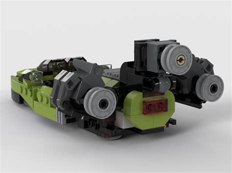 Lego Moc 31007 Star Wars Landspeeder By Welsh Dynasty Builds Rebrickable Build With Lego