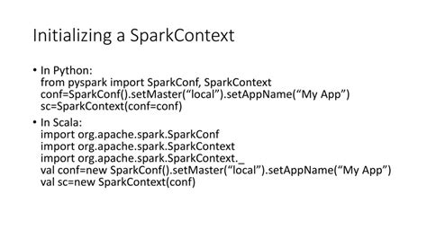 Spark Programming By J H Wang May 9 Ppt Download