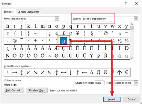 how to type micro symbol in word excel on keyboard how to type anything