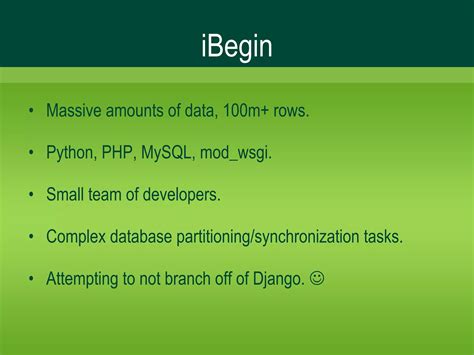 high performance django 1 ppt