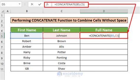 How To Combine Cells Using Excel Formula Methods ExcelDemy