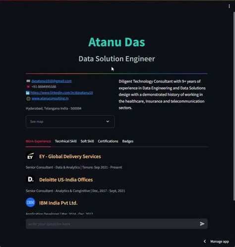 atanu das on linkedin dataanalytics ai streamlit personalbranding