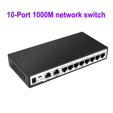 최신 테크놀로지를 반영한 1000 Mbps 스위치
