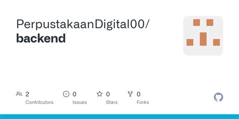 GitHub PerpustakaanDigital Backend