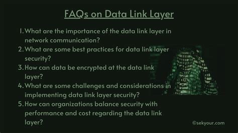 protecting the data link layer an introduction to threats vulnerabilities and best practices