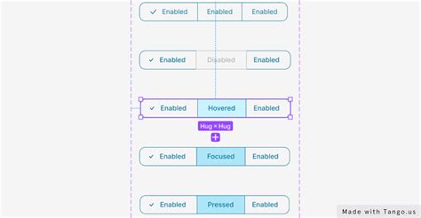 How To Create Segmented Buttons Figma Tutorial Captain Design