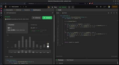 Solved A Problem On Leetcode Jeeva S Posted On The Topic Linkedin