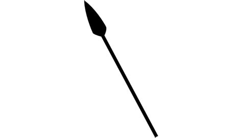 Spear Vector Art Icon Illustration Png
