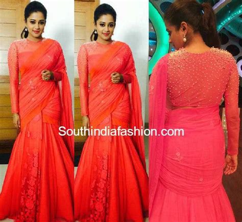 Priyamani In Pranaah Half Saree South India Fashion