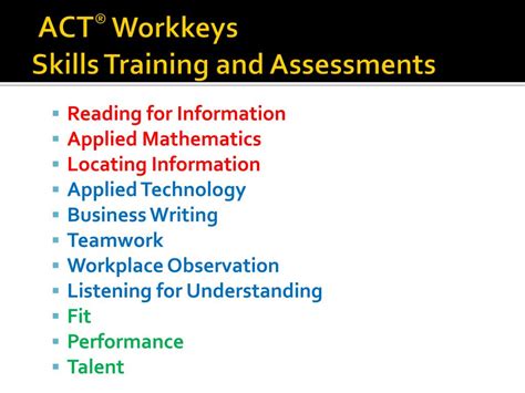 Ppt Serving Our Communities By Utilizing The Entire Workkeys System