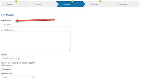 Module Type Learner File Upload Bluevolt Knowledge Base