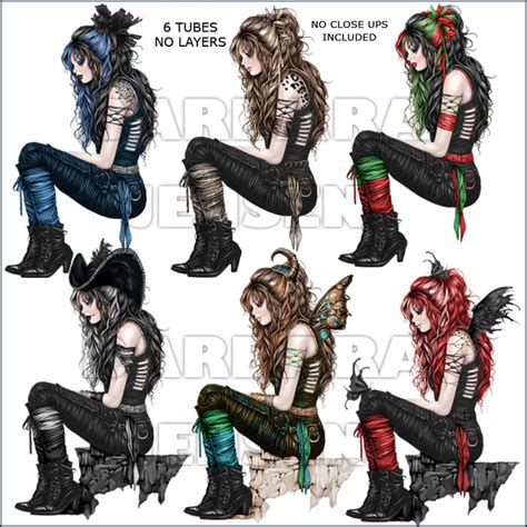 Pre Made Layer Pack 145 Barbara Jensen Tubes