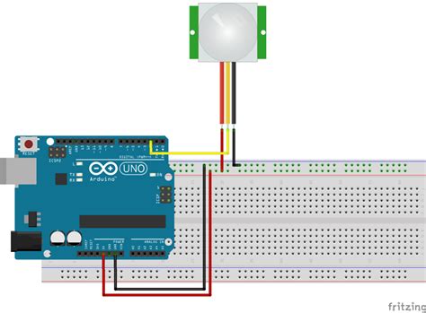 Arduino Kit Tutorials Interfacing The Pir Motion Sensor With Arduino