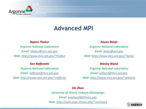 Ppt Advanced Mpi Powerpoint Presentation Free Download Id5671294