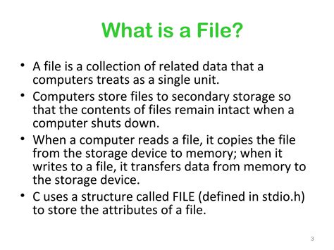 file handling in c ppt programming languages computing