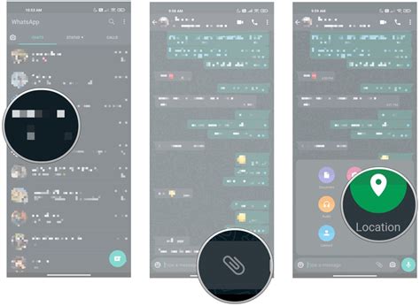 How To Share Your Location On Whatsapp Android Central