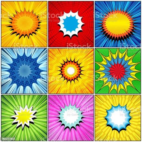 漫畫書背景設置向量圖形及更多一組物體圖片 一組物體 分 剪貼簿 Istock 漫畫書背景設置向量圖形及更多一組物體圖片 一組物體 分 剪貼簿 Istock