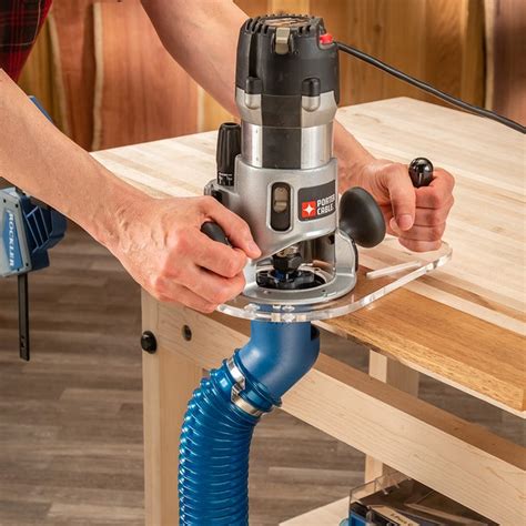 Rockler Universal Router Base With Edge Routing Dust Port