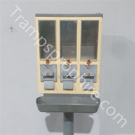 Triple Candy Vending Machine Tramps Prop Hire