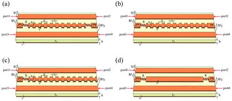 parallel microstrip lines using a guard trace to isolate download