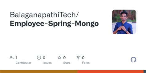 GitHub BalaganapathiTech Employee Spring Mongo
