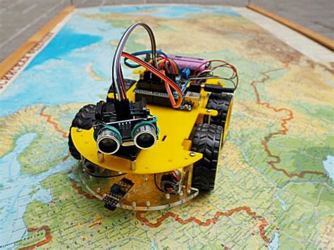 Купить недорого Конструктор Мобильные роботы на базе Arduino с книгой в интернет магазине