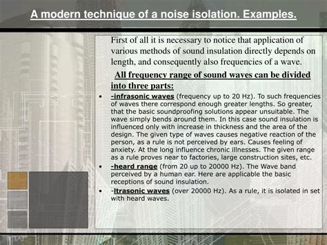 PPT Vibrations And Structure Borne Sound In Civil Engineering Theory And Applications