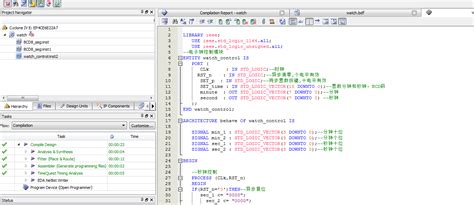 基于fpga的电子计时时钟设计vhdl代码quartus仿真基于quartus的fpga倒计时器的设计 Csdn博客