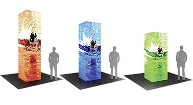 Backlit Displays Backlit Display Backlit Exhibit Displays