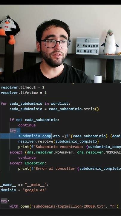 Script De Python Para Enumerar Subdominios Python Aplicado A La
