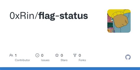 Github 0xrinflag Status