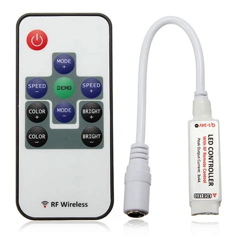 New Style Led Strip Wifi Controller Dimmer Key W Dc V Wireless Rf Control For
