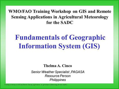 Fundamentals Of Geographic Information System Gis Ppt Download Trekker