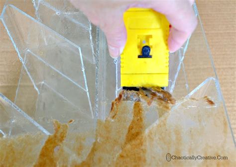 Remove Adhesive In Seconds Chaotically Creative