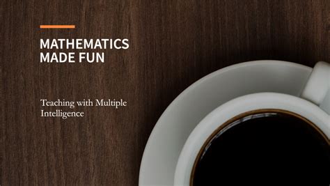 Lesson Plan For Teaching Mathematics Integrated With Multiple Intelligence School Education