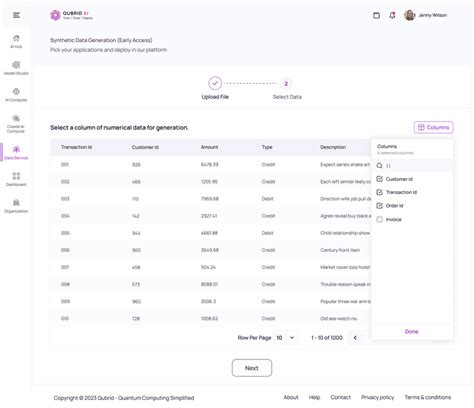 How To Generate Synthetic Data On Qubrid AI Platform Qubrid AI The Complete NeoCloud Rent